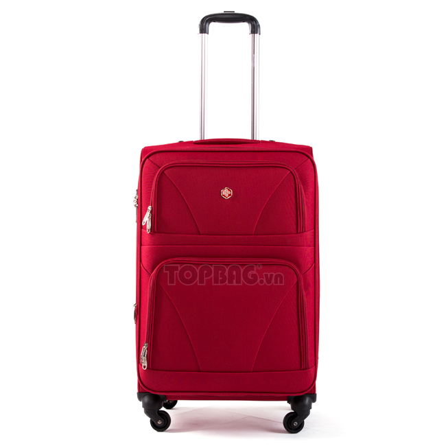 Vali Vải Dù Brothers 1501 24 inch (M) - Màu Đỏ