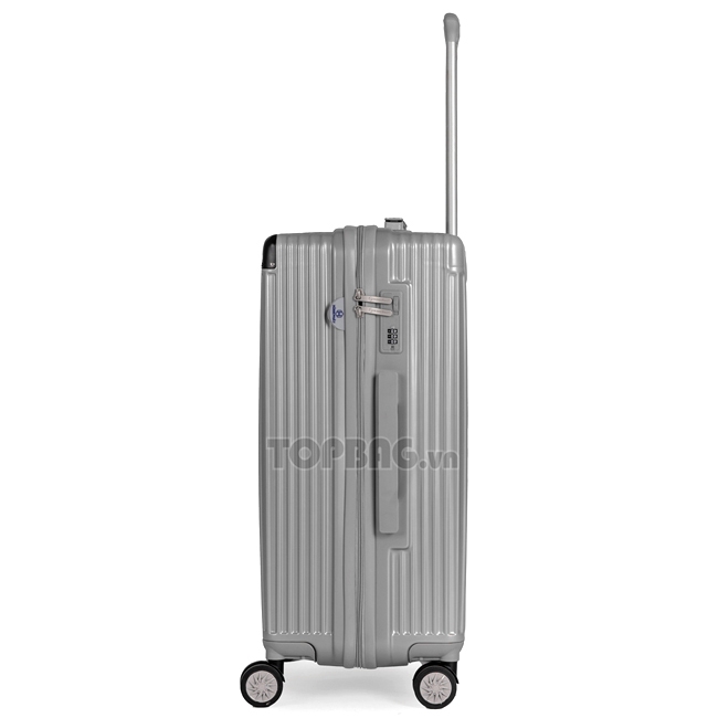 Vali Hùng Phát 607 size 24 inch (M) - Màu Bạc